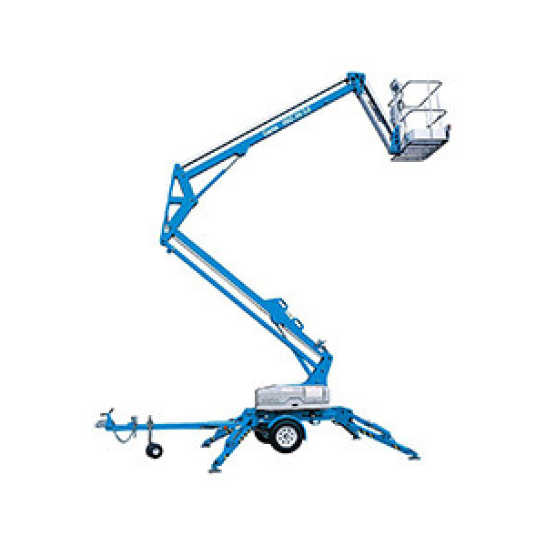 Genie TZ34/20 Trailer Mounted EWP - Fairman's Hire